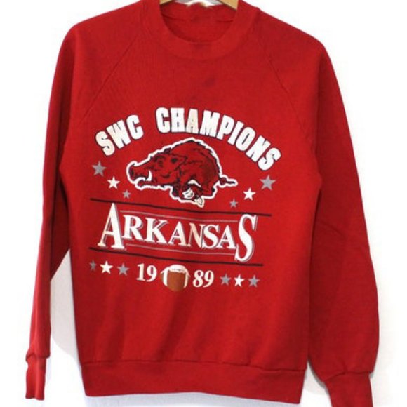 Shirts | Vintage University Of Arkansas Razorbacks Champions 1989 ...